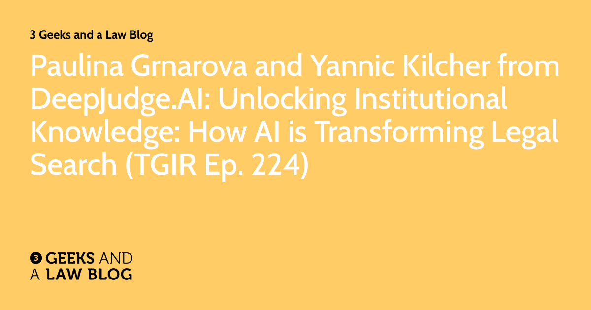Paulina Grnarova and Yannic Kilcher from DeepJudge.AI: Unlocking ...