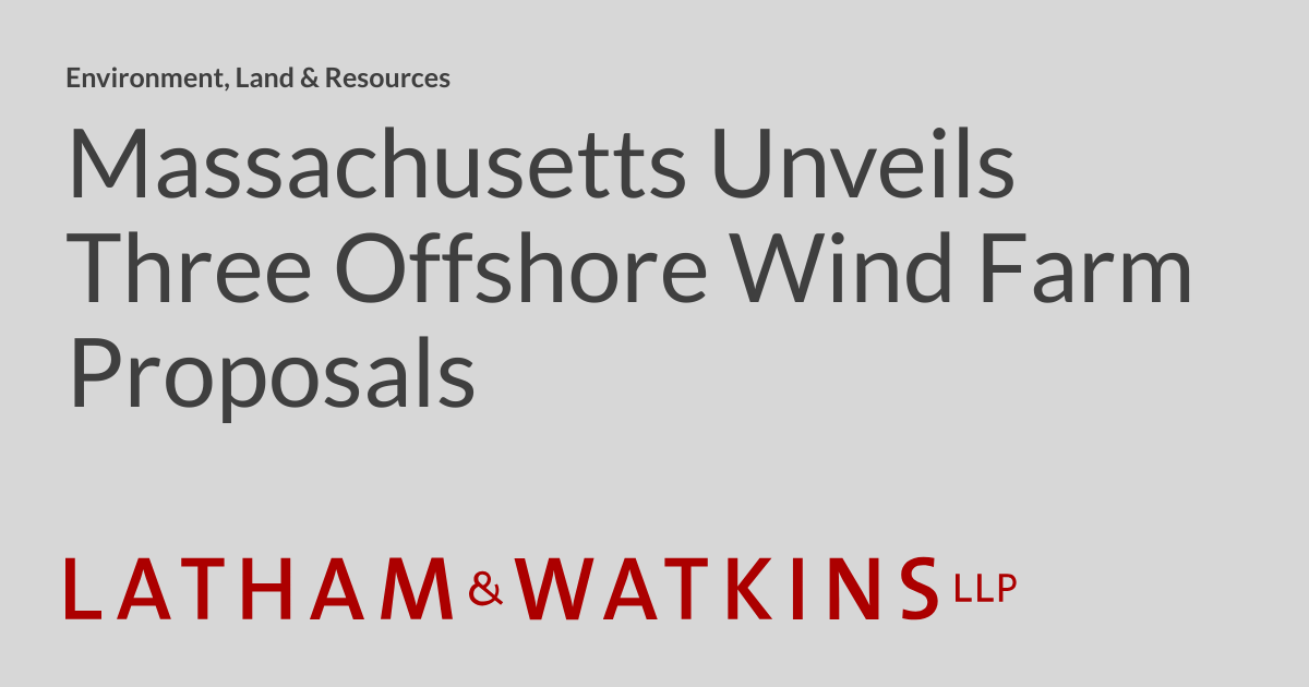 Massachusetts Unveils Three Offshore Wind Farm Proposals | Environment ...