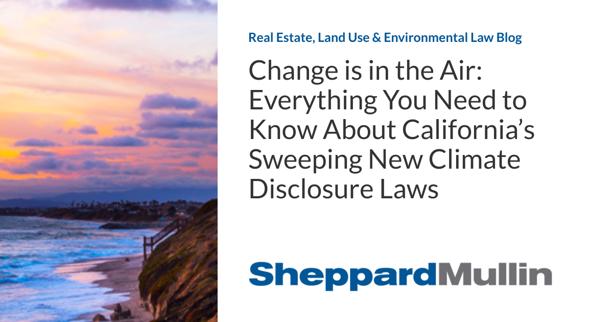 Change is in the Air: Everything You Need to Know About California’s ...