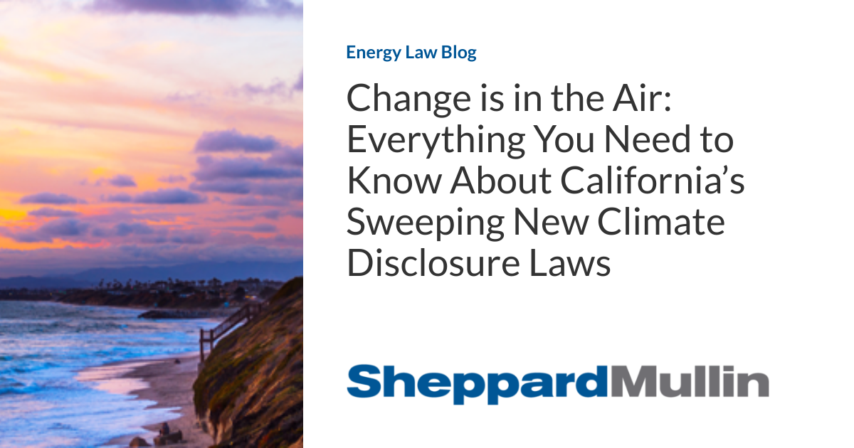 Change is in the Air: Everything You Need to Know About California’s ...