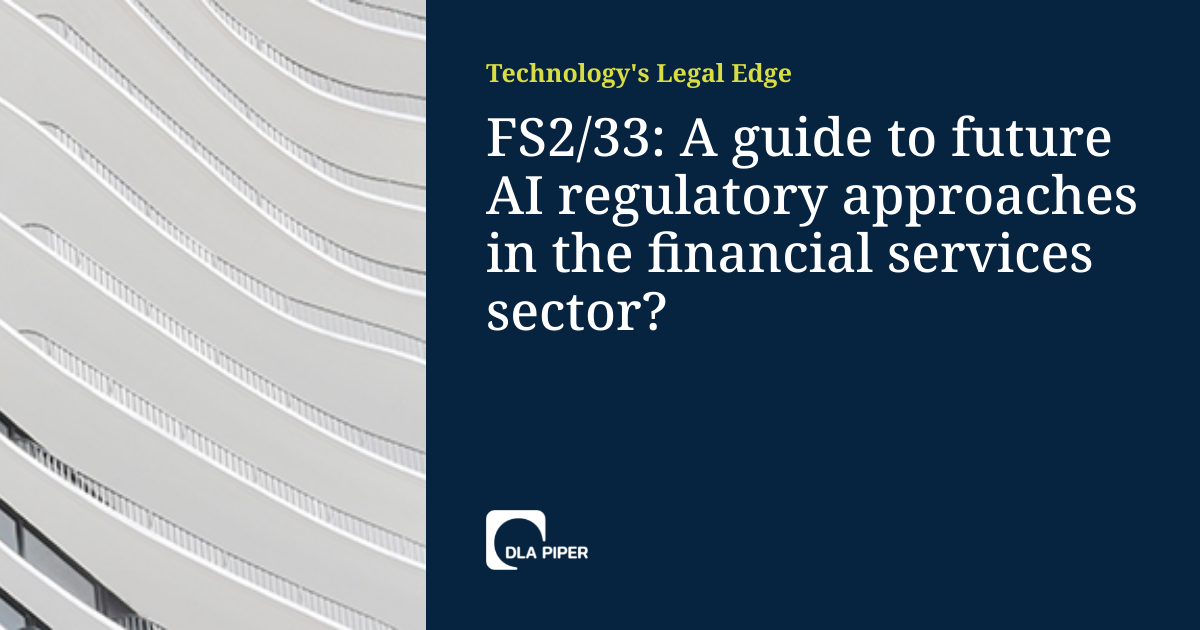 FS2/33: A guide to future AI regulatory approaches in the financial ...