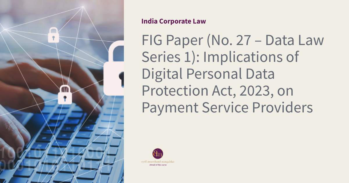 FIG Paper (No. 27 – Data Law Series 1): Implications of Digital ...