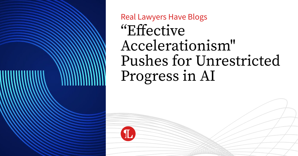 “Effective Accelerationism" Pushes for Unrestricted Progress in AI ...