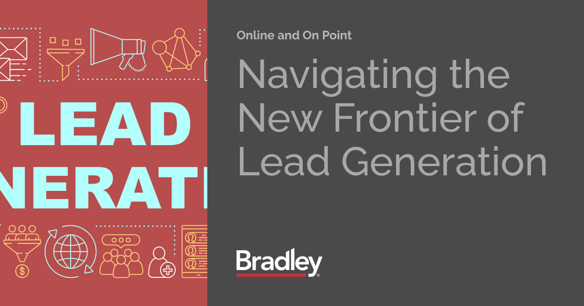 Navigating the New Frontier of Lead Generation | Online and On Point