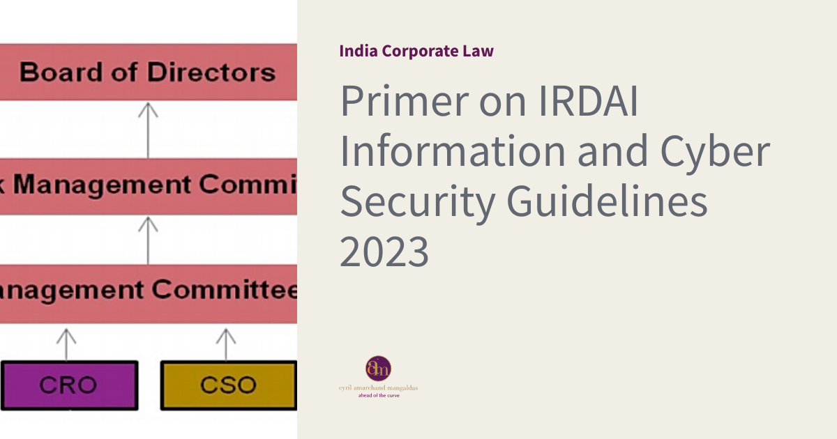 Primer on IRDAI Information and Cyber Security Guidelines 2023 | India Corporate Law