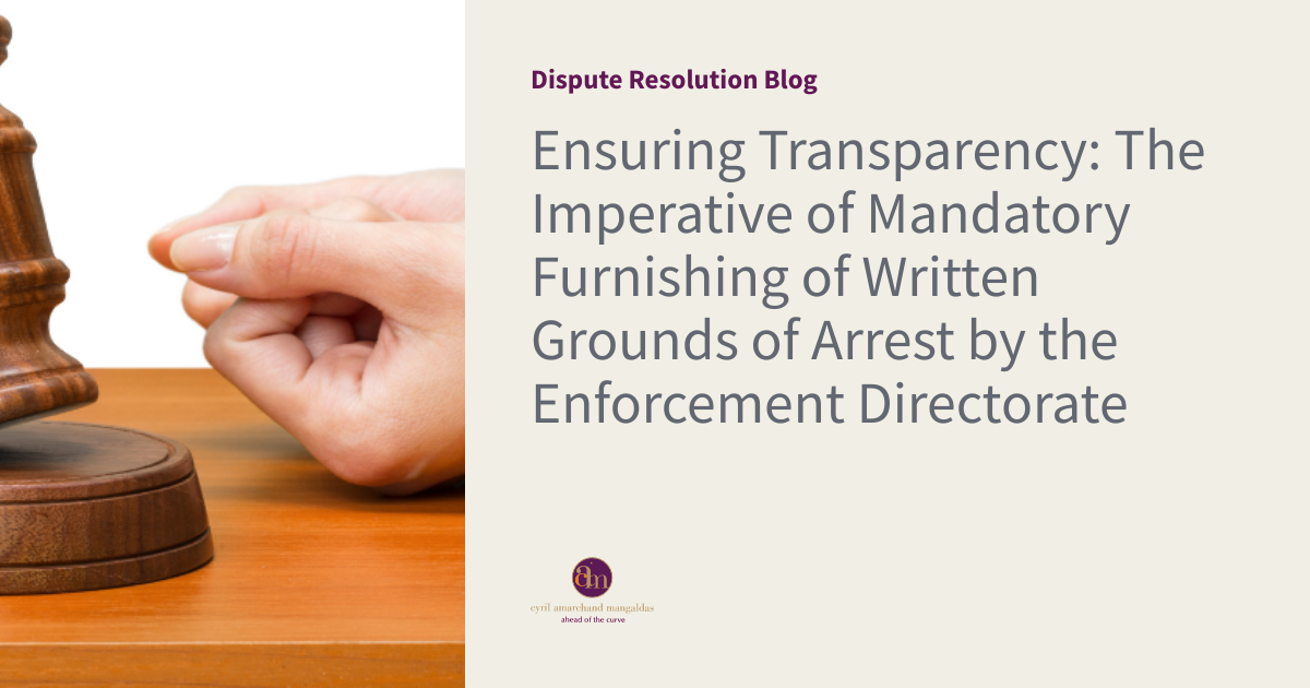 Ensuring Transparency: The Imperative of Mandatory Furnishing of ...