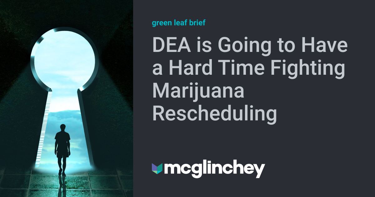 DEA is Going to Have a Hard Time Fighting Marijuana Rescheduling ...