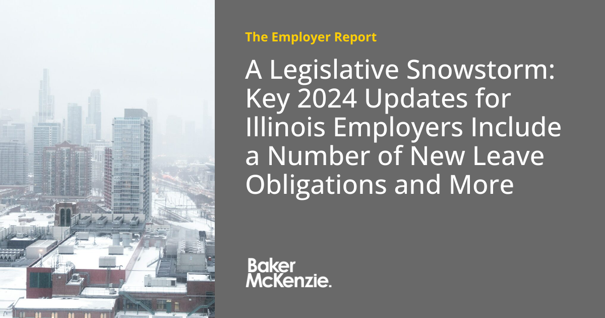 A Legislative Snowstorm: Key 2024 Updates for Illinois Employers ...