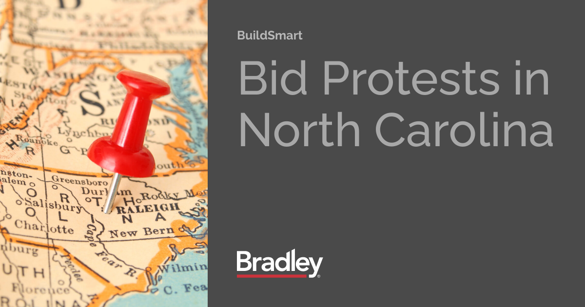 Bid Protests in North Carolina | BuildSmart