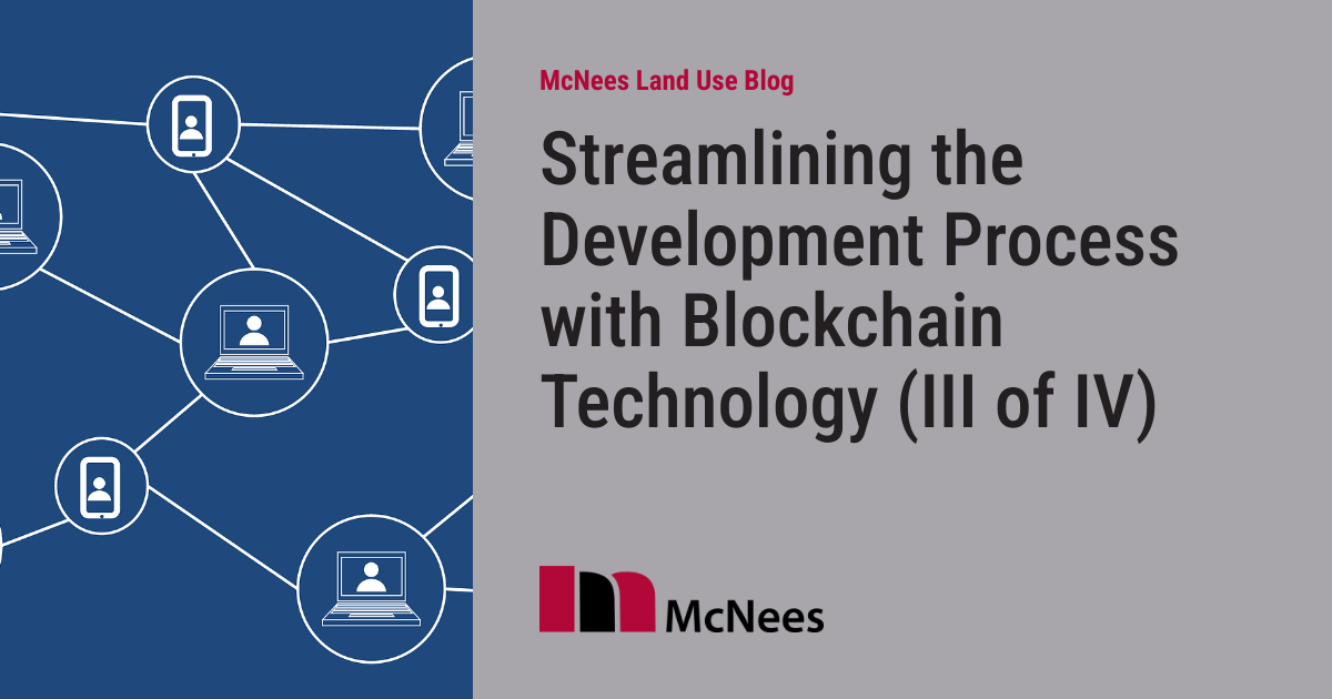 Streamlining the Development Process with Blockchain Technology (III of ...