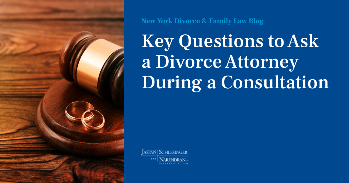 Key Questions to Ask a Divorce Attorney During a Consultation | New ...