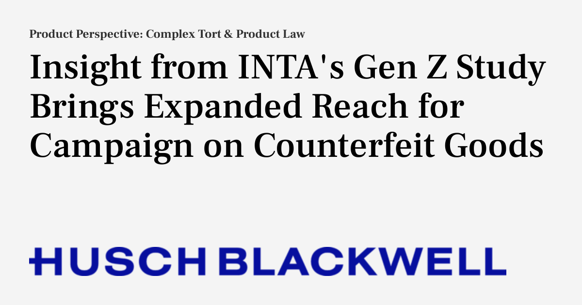 New Insights into How Gen Z Views Counterfeit Goods | Product ...