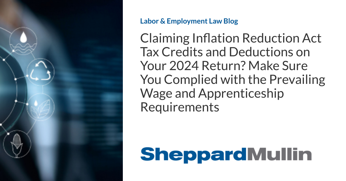 Claiming Inflation Reduction Act Tax Credits and Deductions on Your ...