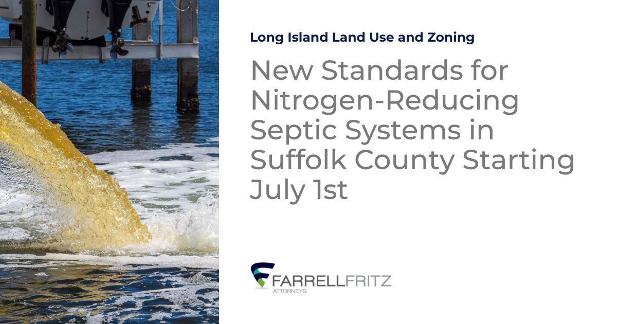 New Standards for Nitrogen-Reducing Septic Systems in Suffolk County ...
