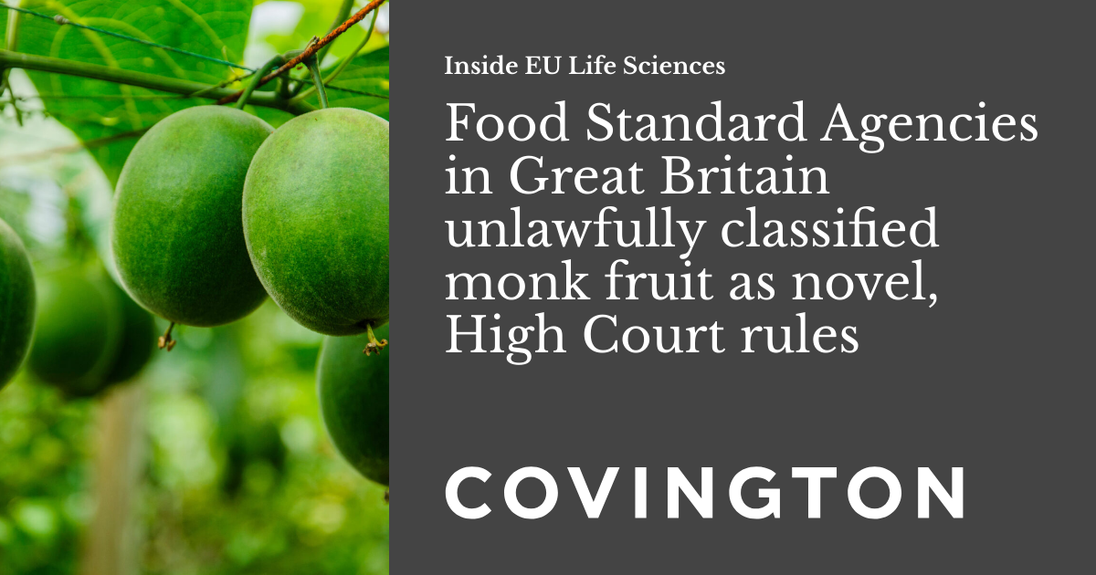 Food Standard Agencies in Great Britain unlawfully classified monk ...