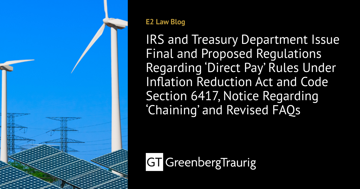 IRS and Treasury Department Issue Final and Proposed Regulations ...