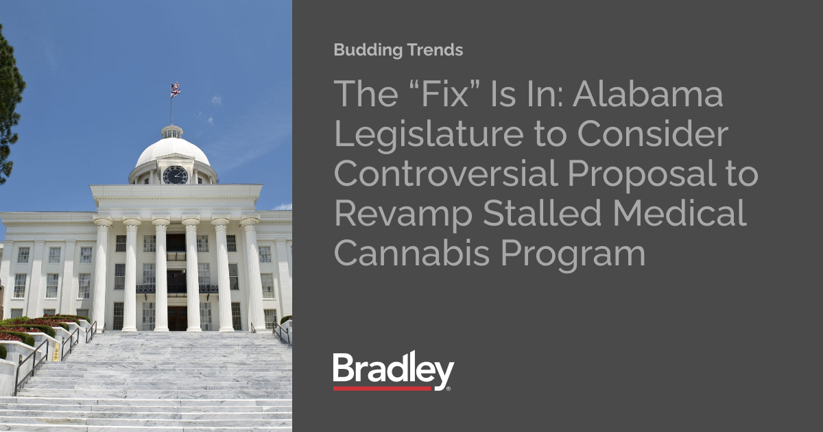 The “Fix” Is In: Alabama Legislature to Consider Controversial Proposal ...