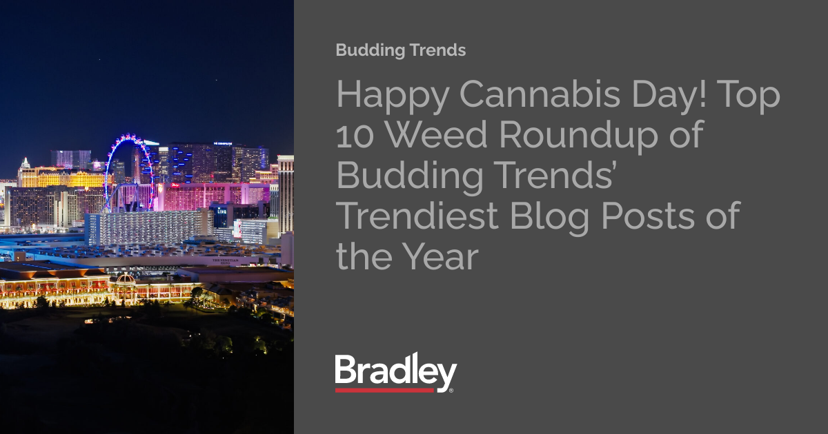 Happy Cannabis Day! Top 10 Weed Roundup of Budding Trends’ Trendiest ...