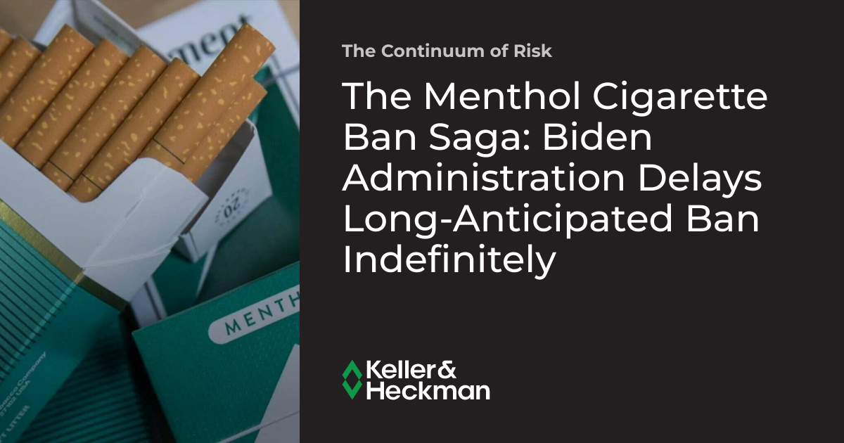 The Menthol Cigarette Ban Saga: Biden Administration Delays Long ...