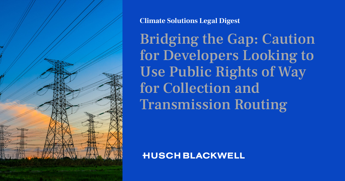 Bridging the Gap: Caution for Developers Looking to Use Public Rights ...