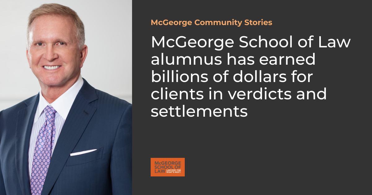 McGeorge School of Law alumnus has earned billions of dollars for ...