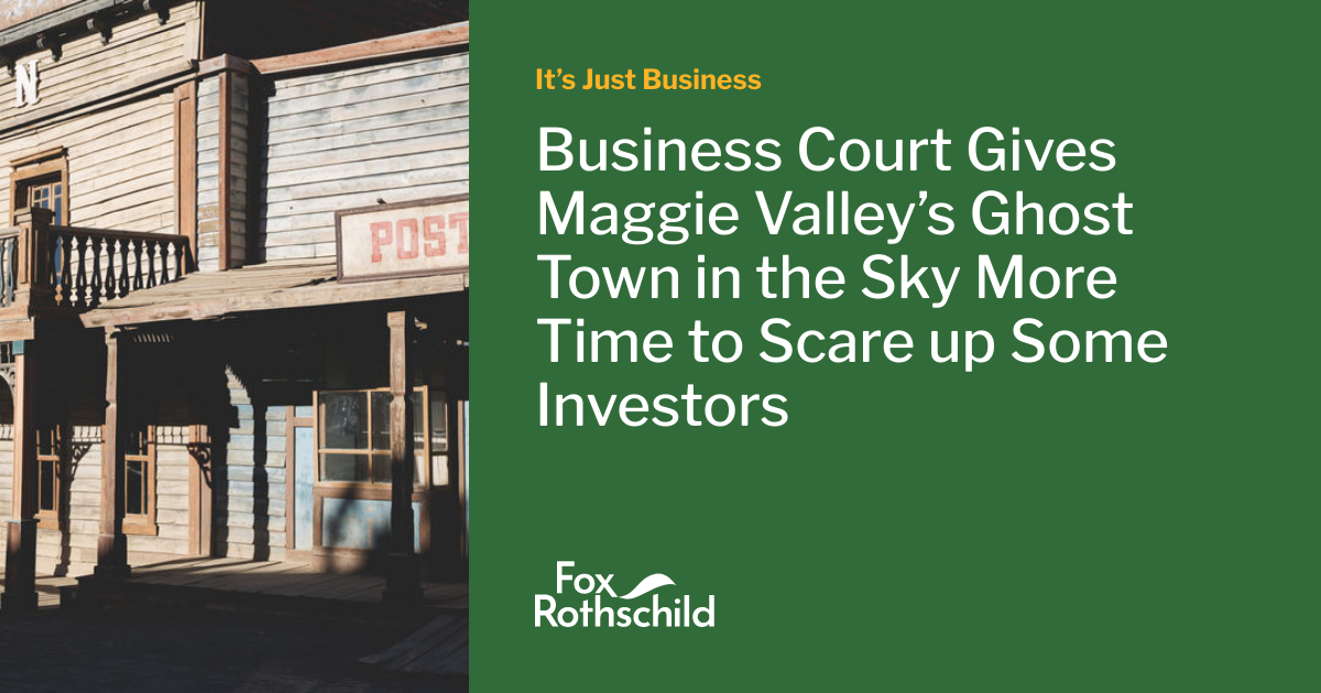 Business Court Gives Maggie Valley’s Ghost Town in the Sky More Time to ...