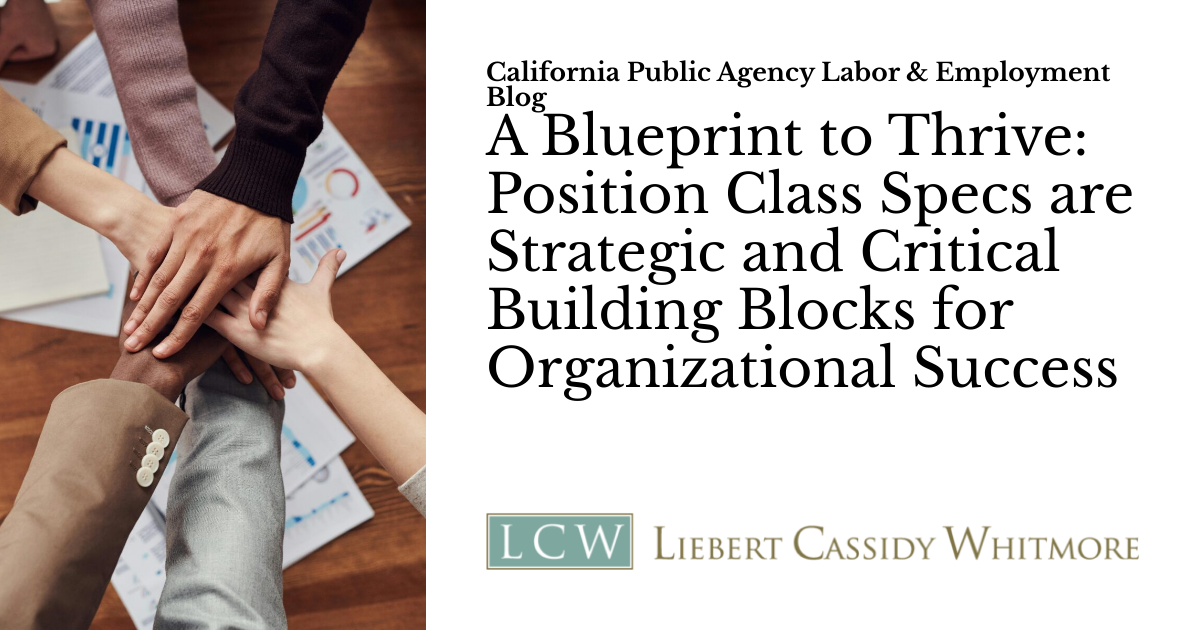 A Blueprint to Thrive: Position Class Specs are Strategic and Critical ...
