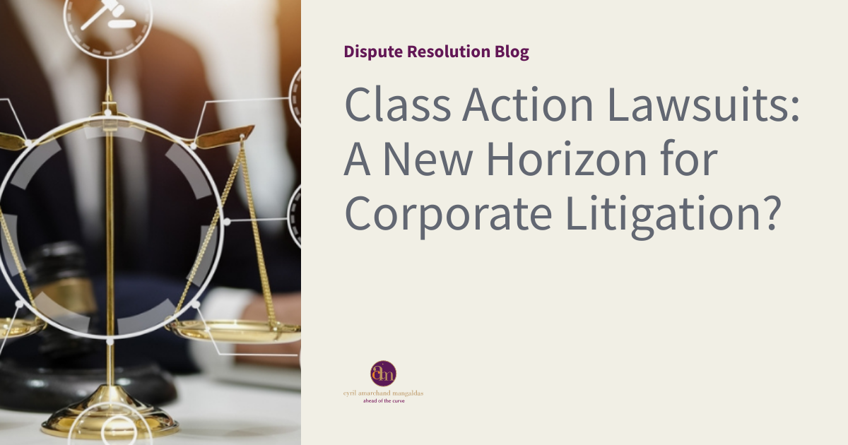 Class Action Lawsuits: A New Horizon for Corporate Litigation ...