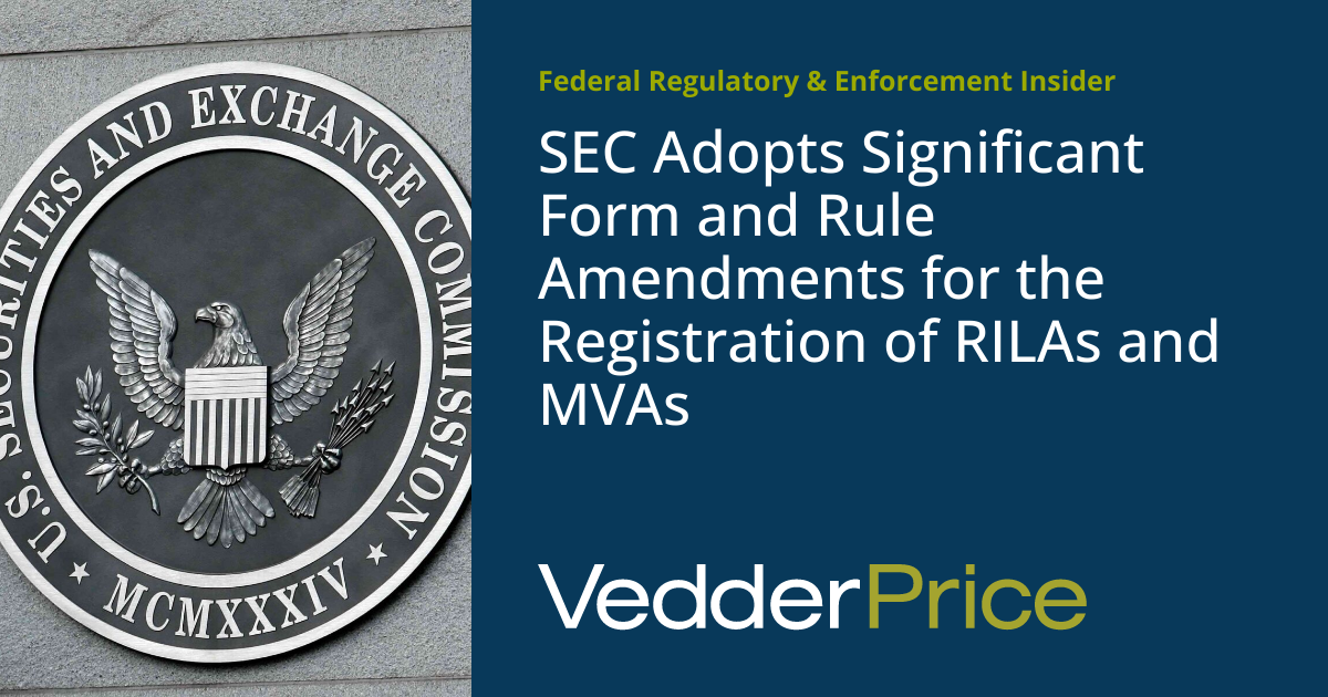 SEC Adopts Significant Form and Rule Amendments for the Registration of ...