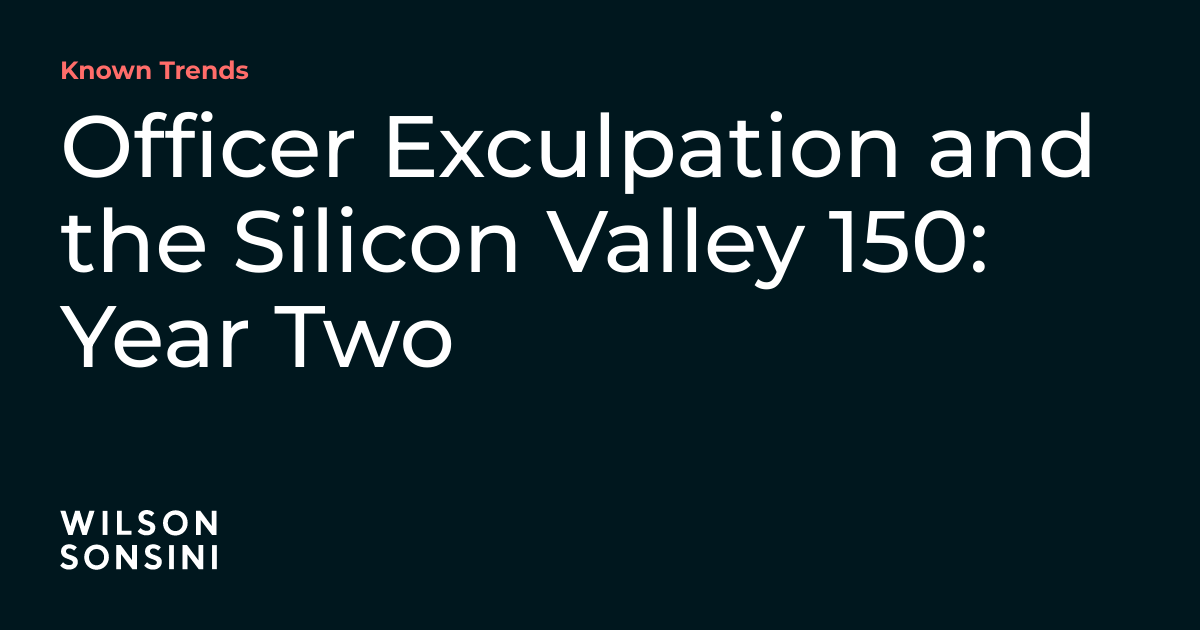 Officer Exculpation and the Silicon Valley 150: Year Two | Known Trends