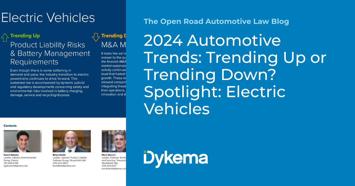 2024 Automotive Trends: Trending Up or Trending Down? Spotlight ...