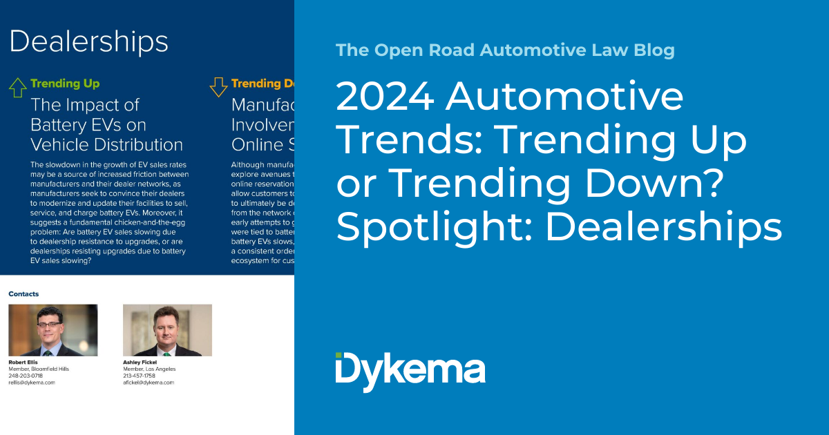 2024 Automotive Trends: Trending Up or Trending Down? Spotlight ...