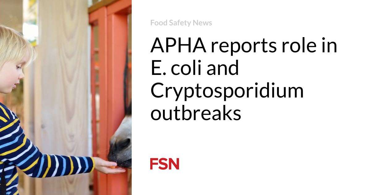 APHA reports role in E. coli and Cryptosporidium outbreaks | Food ...