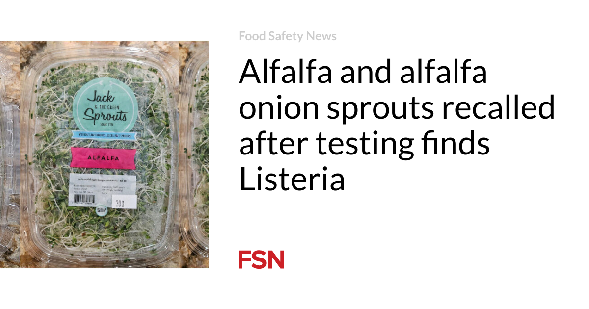 Alfalfa and alfalfa onion sprouts recalled after testing finds Listeria ...