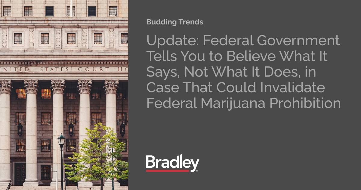Update: Federal Government Tells You to Believe What It Says, Not What ...
