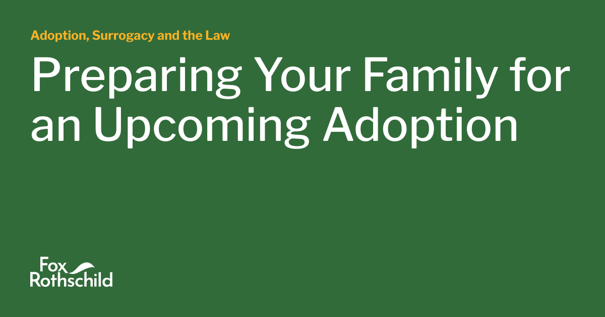 Preparing Your Family for an Upcoming Adoption | Adoption, Surrogacy ...