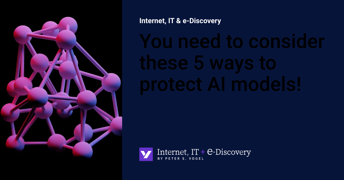 You need to consider these 5 ways to protect AI models! | Internet, IT ...