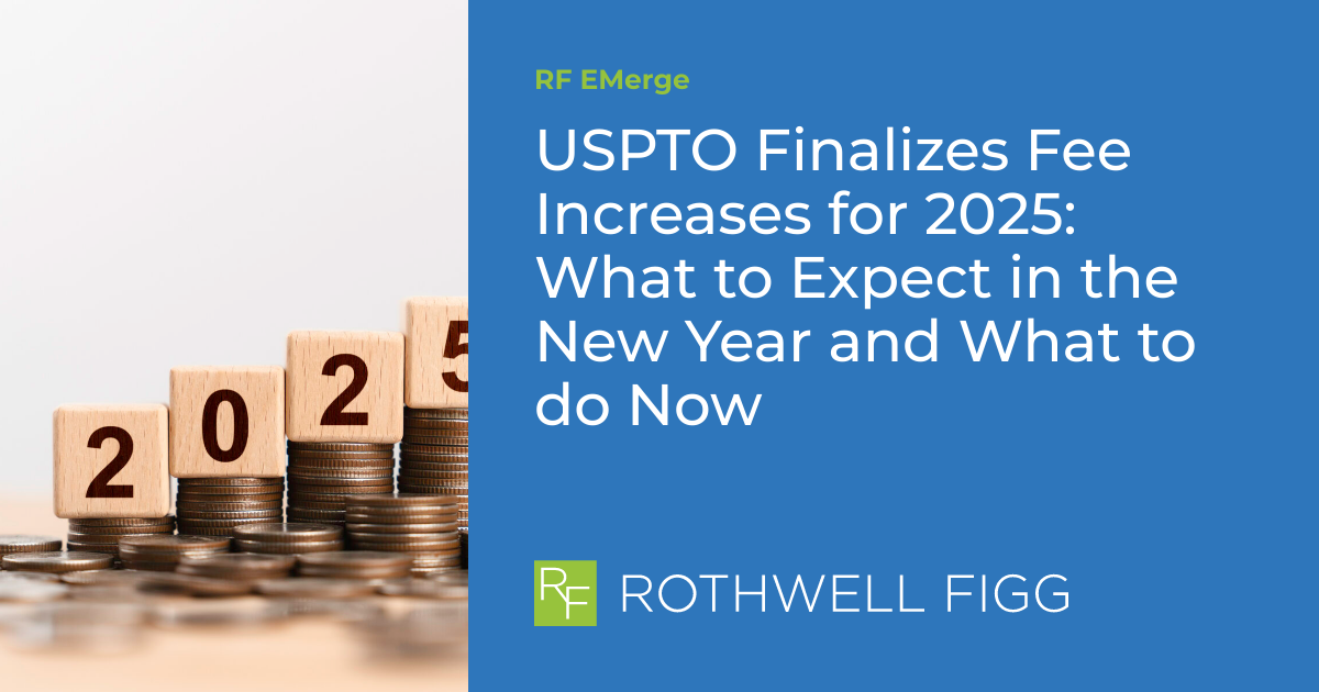 USPTO Finalizes Fee Increases for 2025: What to Expect in the New Year ...