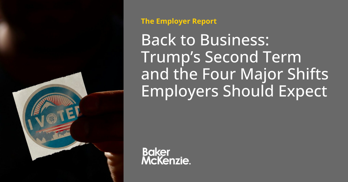 Back to Business: Trump’s Second Term and the Four Major Shifts ...
