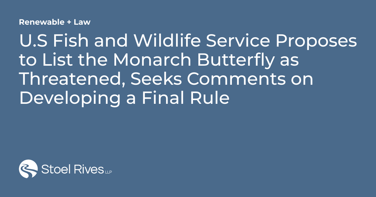 Us Fish And Wildlife Service Proposes To List