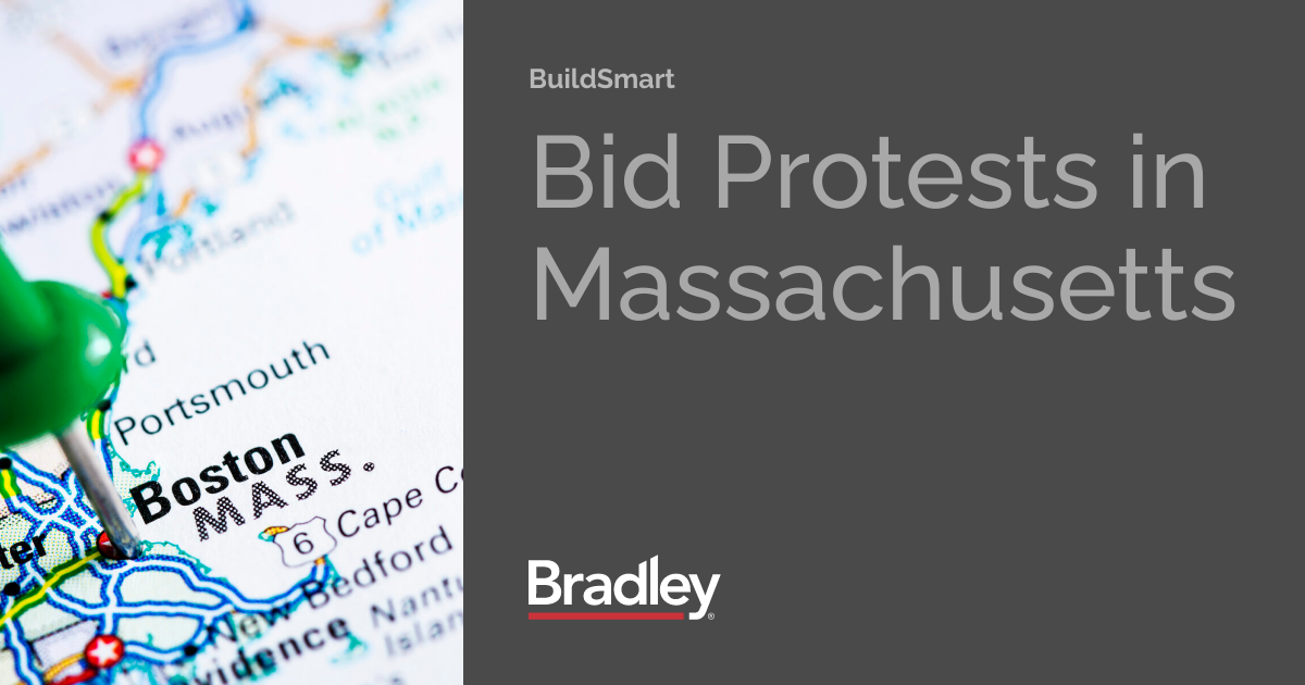 Bid Protests in Massachusetts | BuildSmart