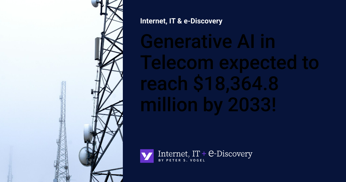 Generative AI in Telecom expected to reach $18,364.8 million by 2033 ...