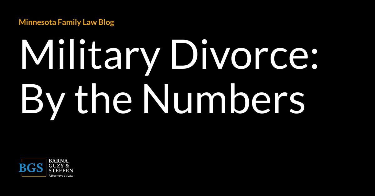 Military Divorce: By the Numbers
