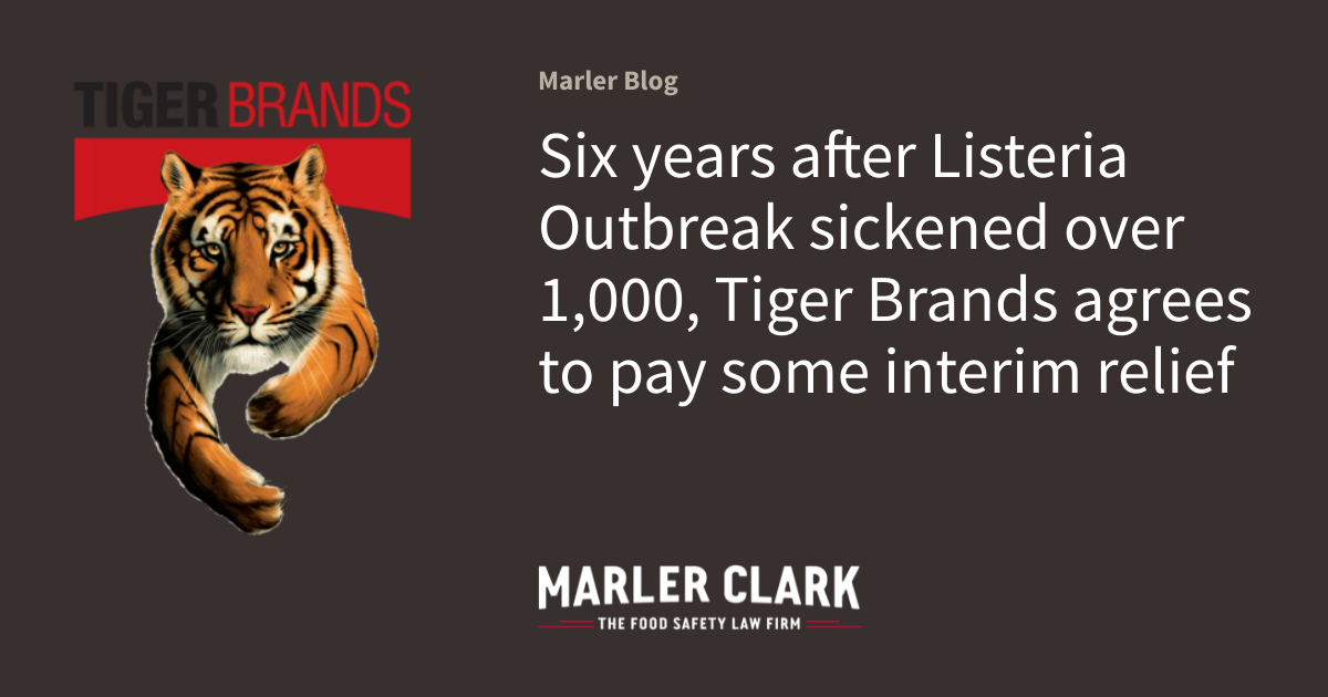 Six years after Listeria Outbreak sickened over 1,000, Tiger Brands ...