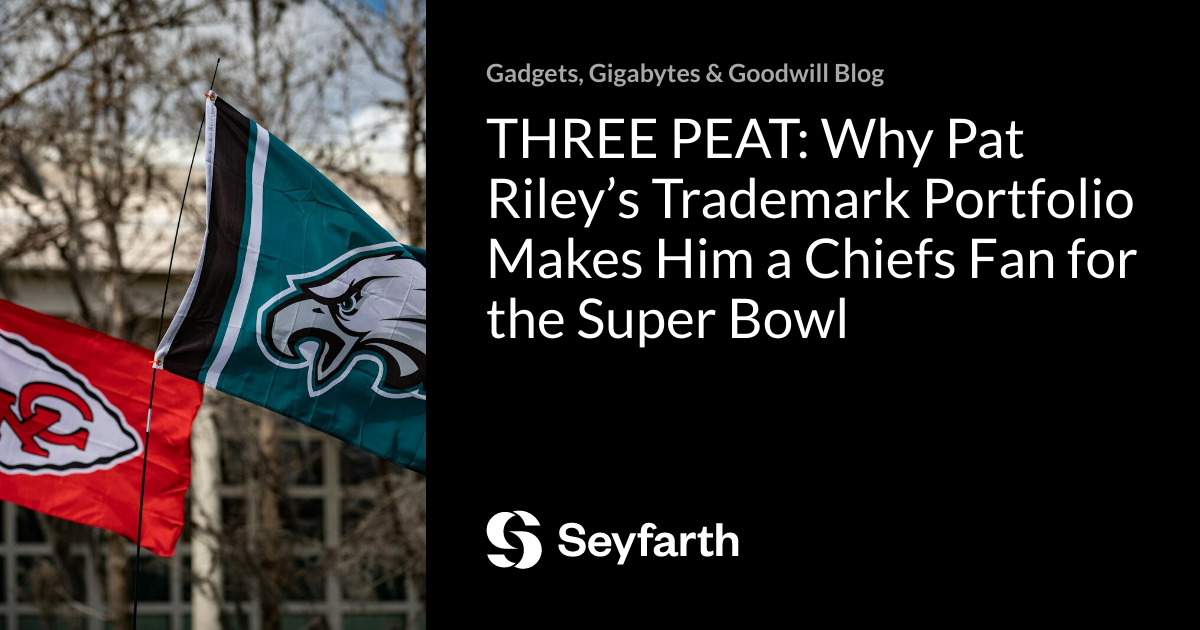 THREE PEAT: Why Pat Riley’s Trademark Portfolio Makes Him a Chiefs Fan for the Super Bowl ...