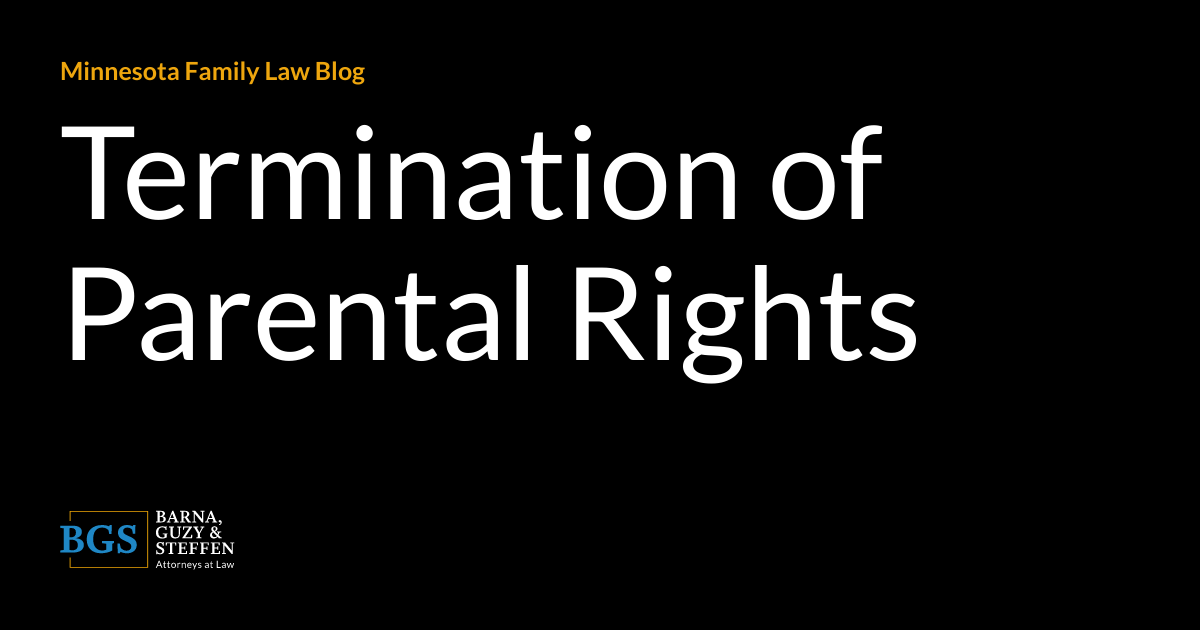 Termination of Parental Rights