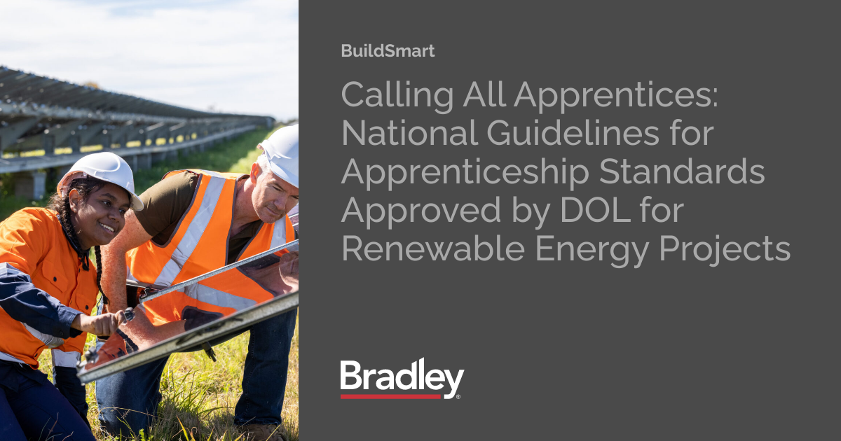 Calling All Apprentices: National Guidelines for Apprenticeship ...