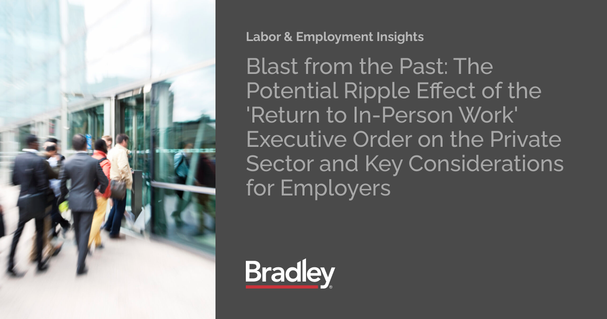 Blast from the Past: The Potential Ripple Effect of the 'Return to In ...