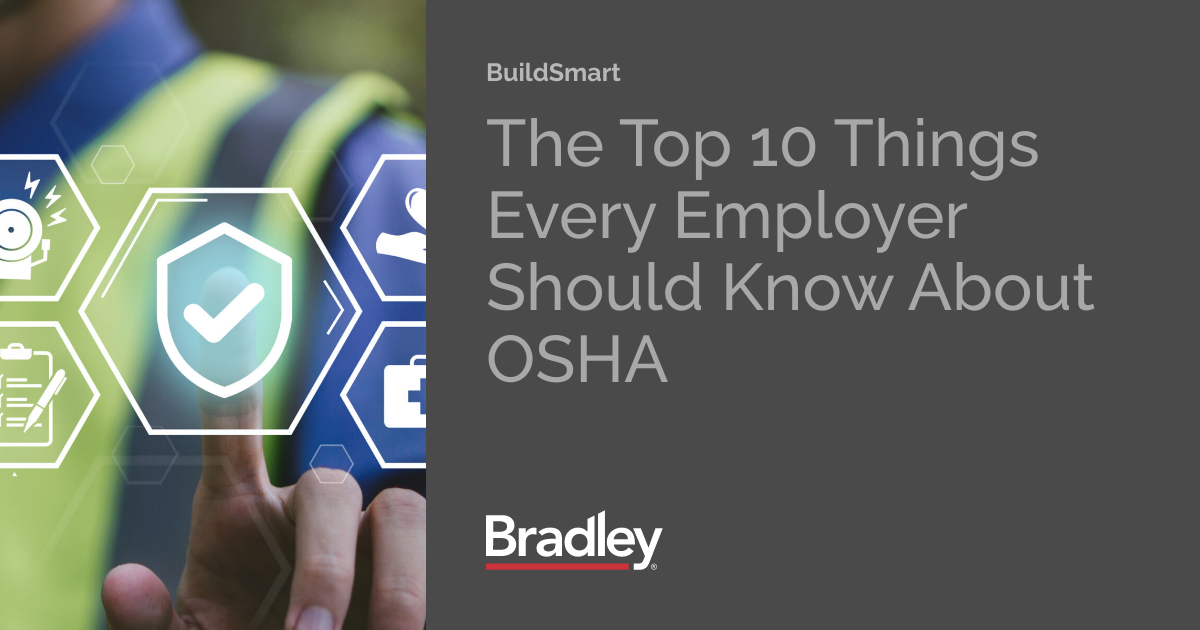 The Top 10 Things Every Employer Should Know About OSHA | BuildSmart