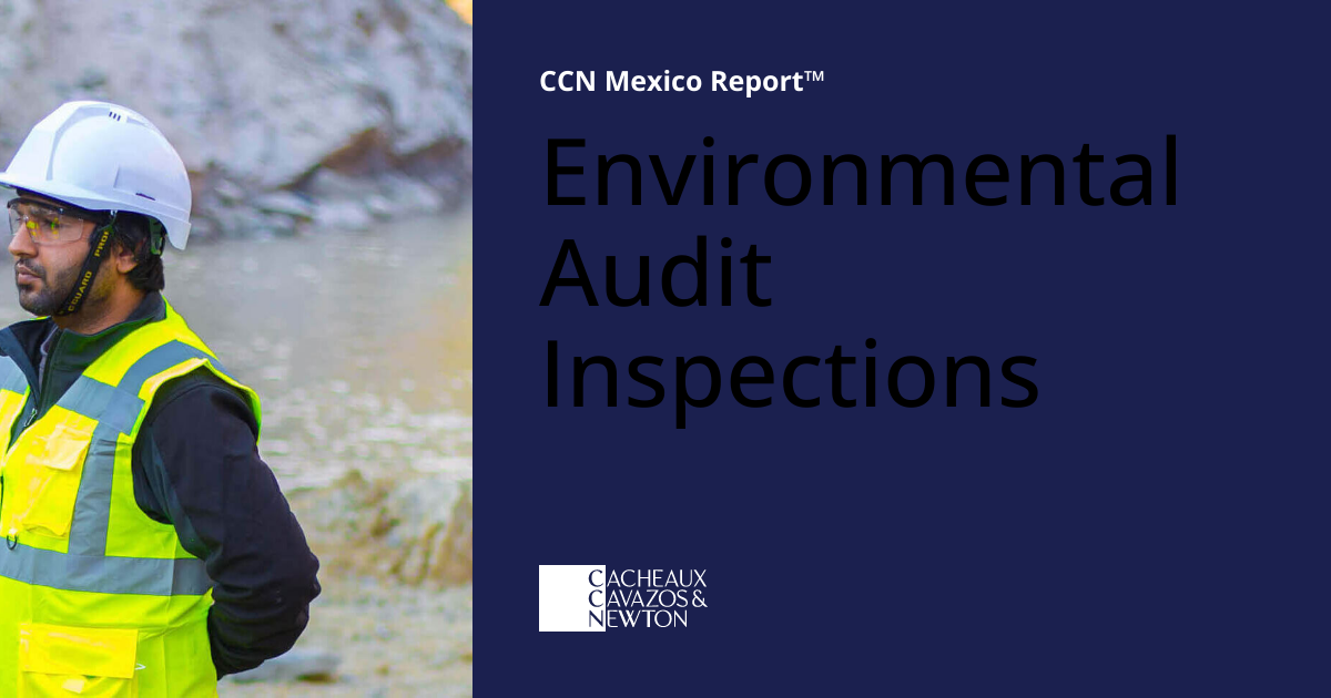 Environmental Audit Inspections | CCN Mexico Report™